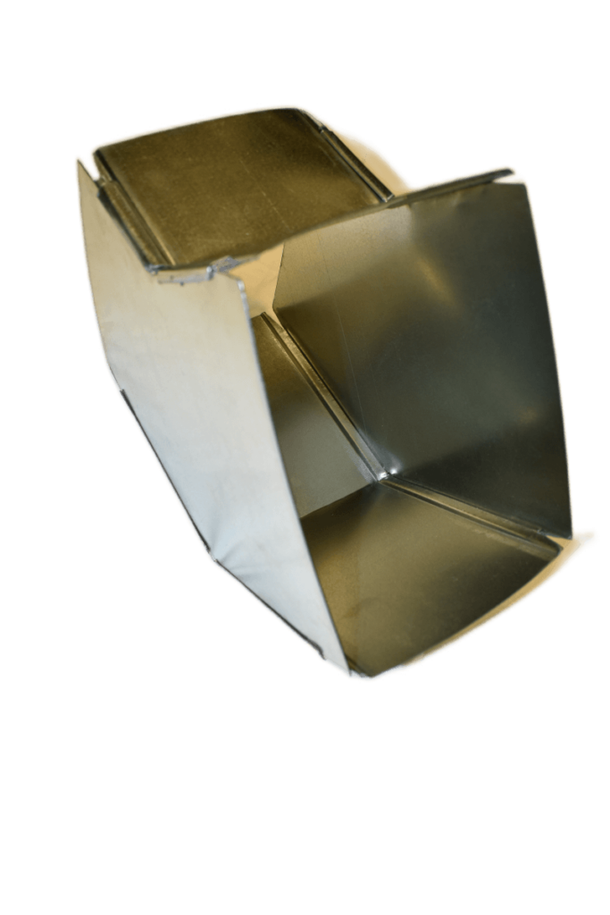 45 Elbow (Fully Square) | RA Metals | Our Dedication Is Fabrication